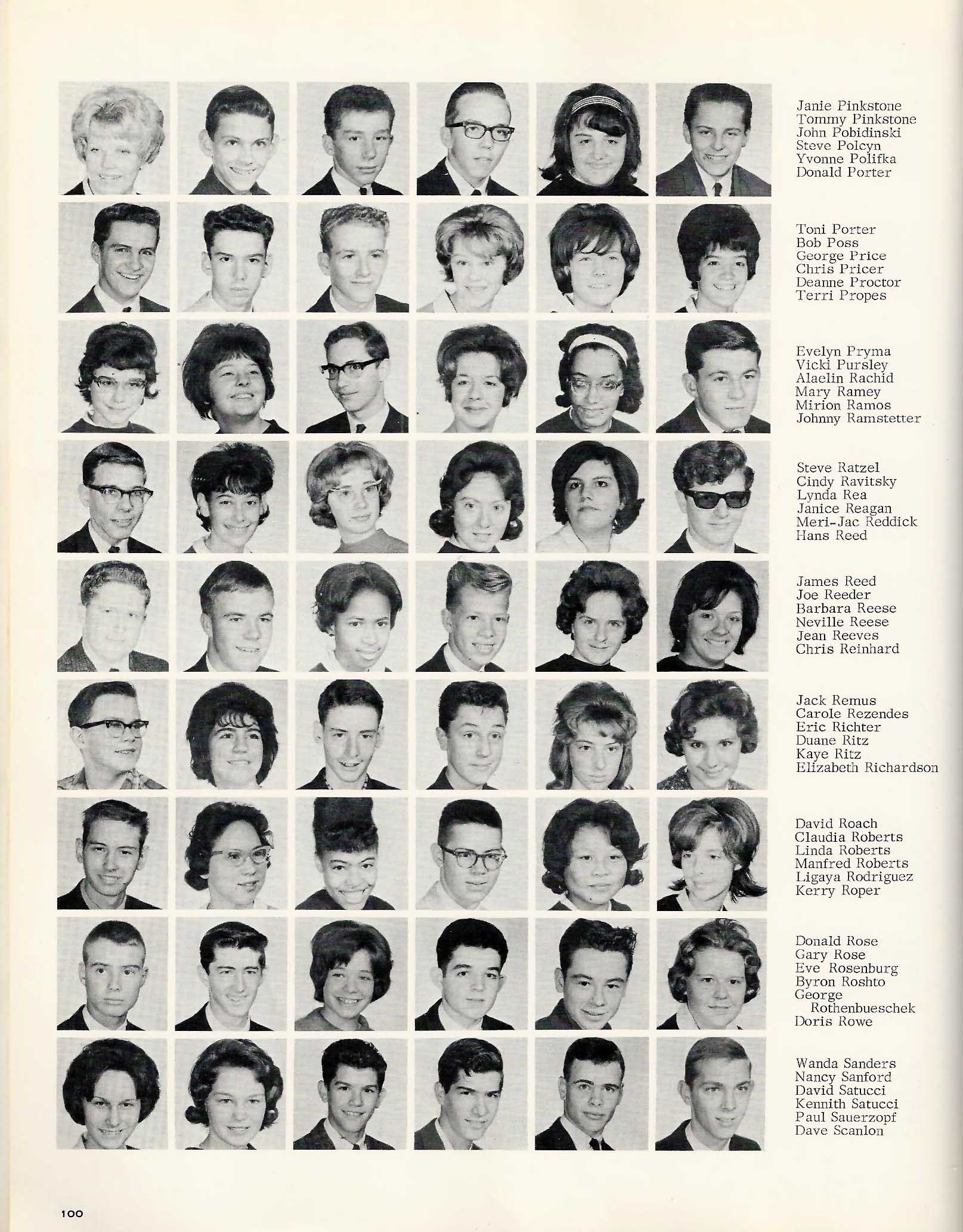 FAHS Focus 1964 Yearbbook