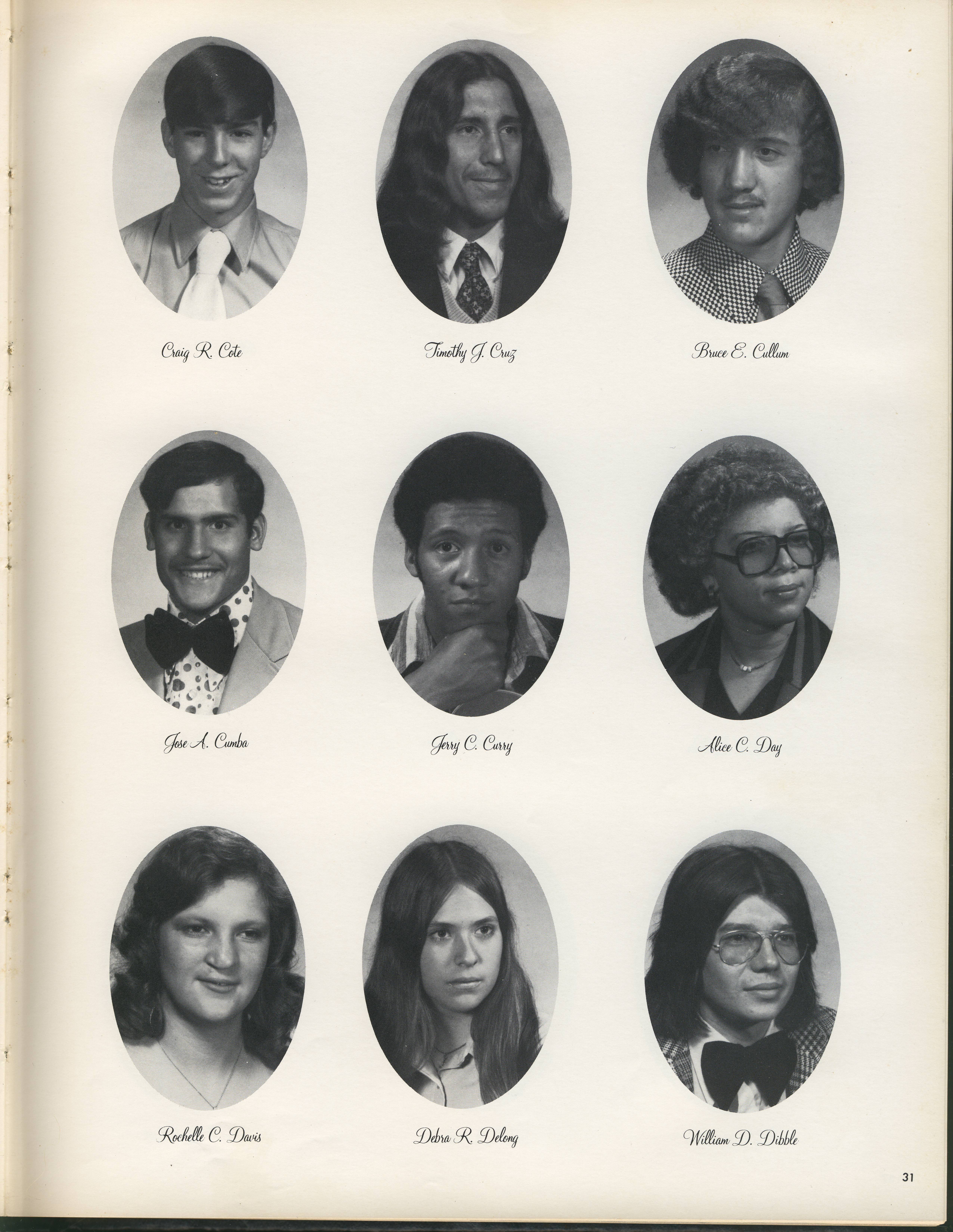 FAHS Focus 1976 Yearbbook